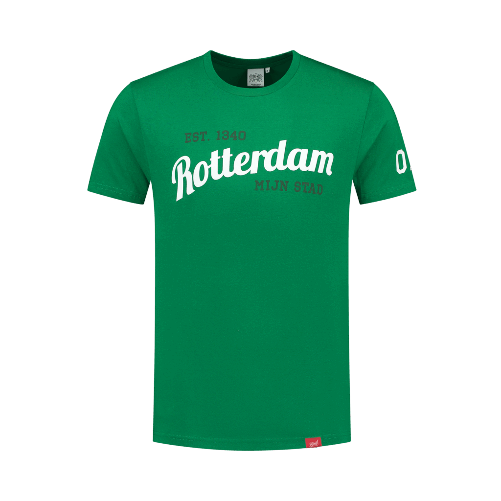 010 shirt Rotterdams groen - Het Rotterdams Warenhuis | Dé cadeauwinkel ...
